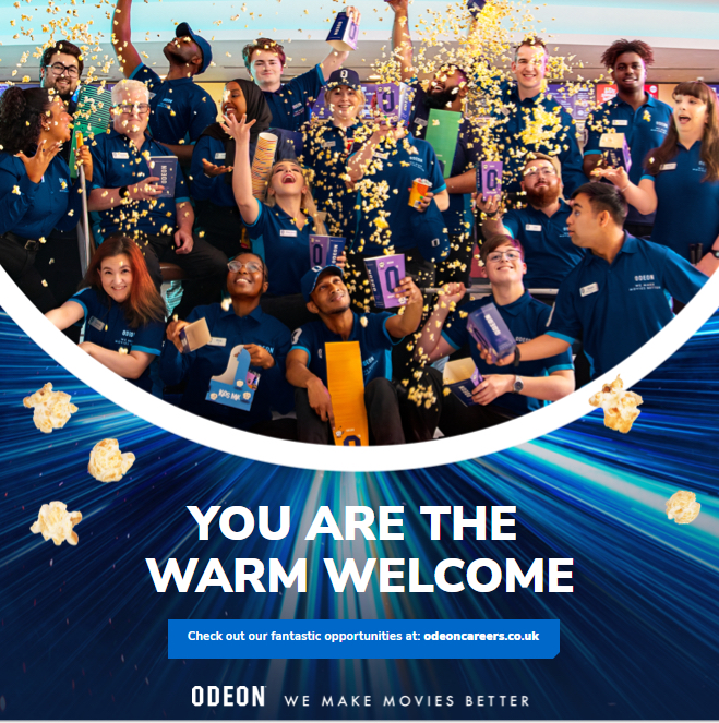Odeon | Jobs | Search here for your perfect career - Job Information ...